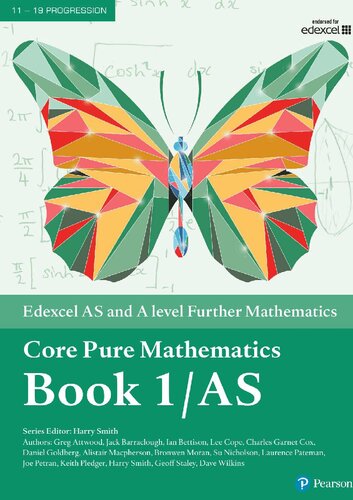 Ebook – Edexcel AS and A level Further Mathematics Core Pure Mathematics Book 1/AS (A level ...