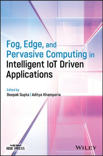 Ebook – Fog, Edge, and Pervasive Computing in Intelligent IoT Driven Applications (PDF Instant ...