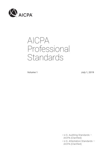 Ebook – AICPA Professional Standards 2019, Volumes 1 And 2 (PDF Instant Download) – Elibs Store