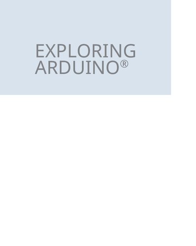 Ebook – Exploring Arduino: Tools and Techniques for Engineering Wizardry (PDF Instant Download ...