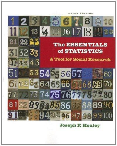 Ebook – The Essentials Of Statistics A Tool For Social Research 3Rd ...