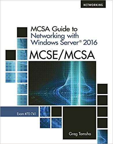 Ebook – MCSA Guide to Networking with Windows Server 2016, Exam 70-741 (PDF Instant Download ...