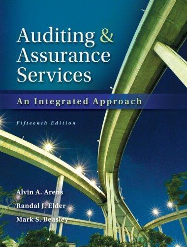 Ebook – Auditing And Assurance Services 15Th Edition (PDF Instant ...