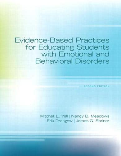 Ebook – Evidence-Based Practices for Educating Students with Emotional and Behavioral Disorders ...
