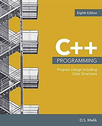 Ebook – C++ Programming: Program Design Including Data Structures (PDF ...
